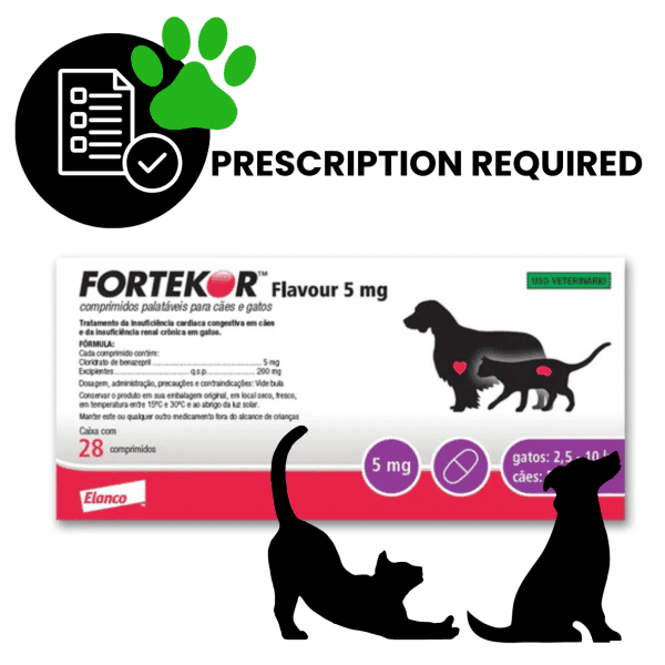 Fortekor Flavoured Tablets for Cats & Dogs - CVS Farm Vets NI